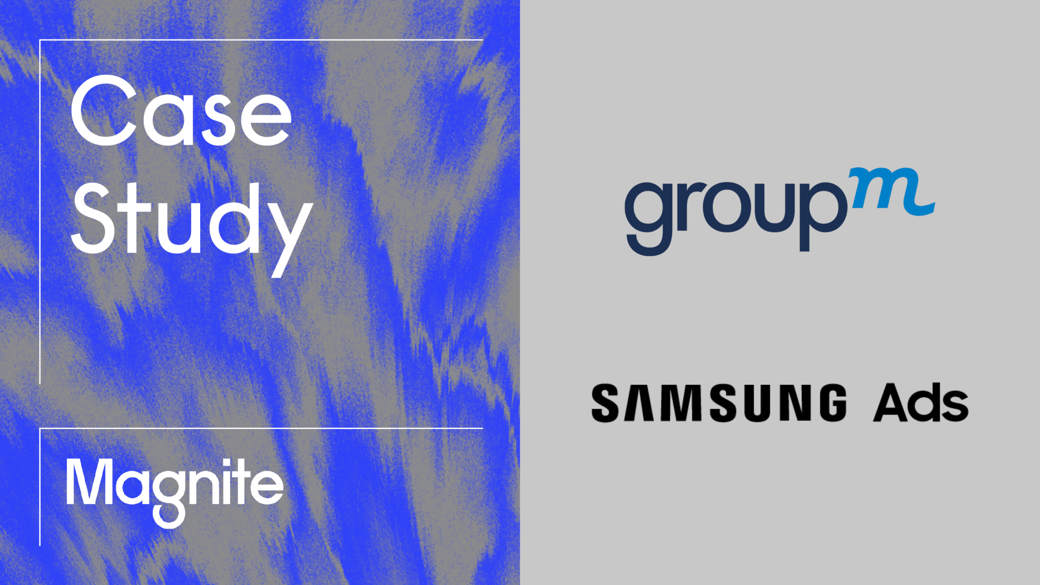 Samsung Ads capitalizes on the power of programmatic through the GroupM Premium Marketplace ...